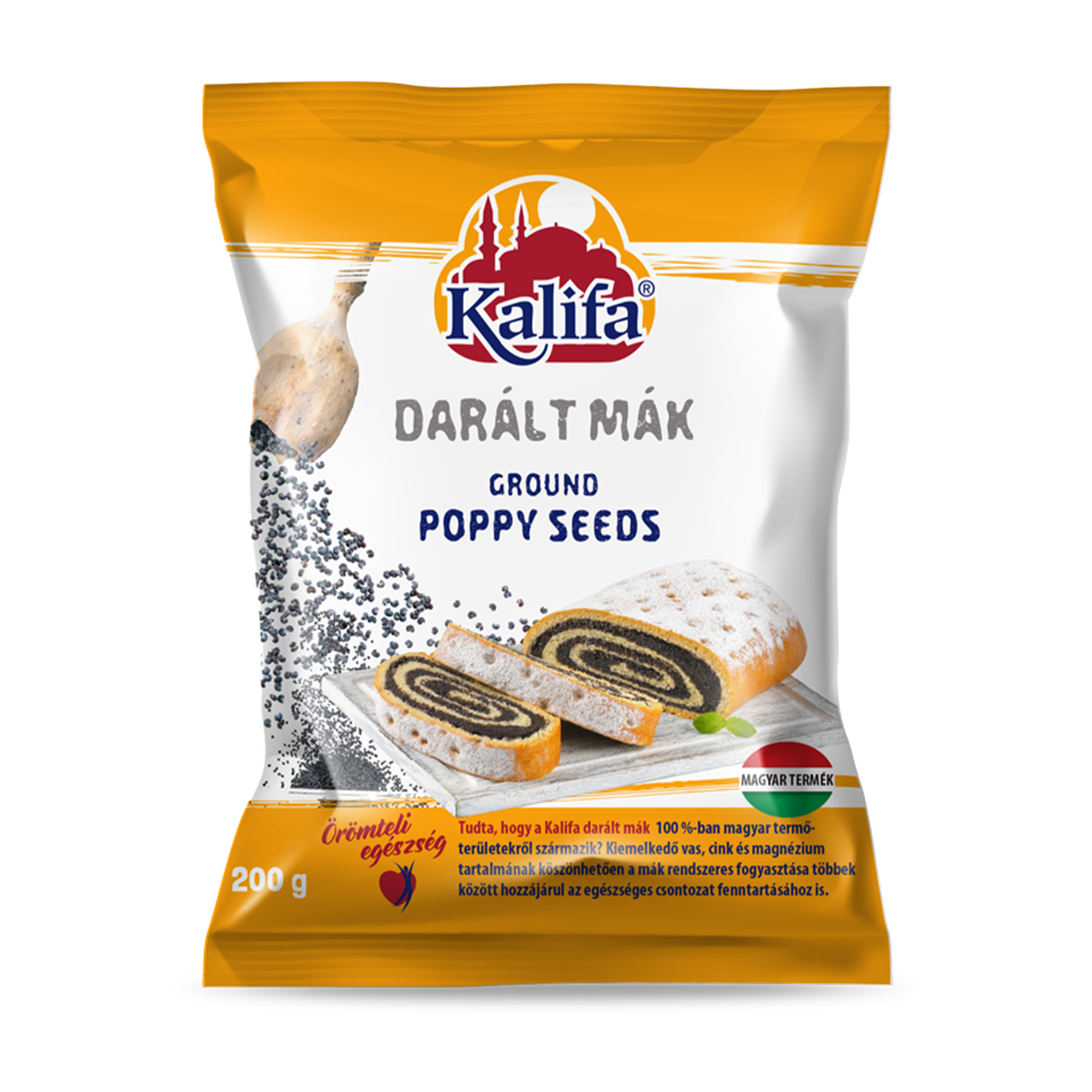 10x Hungarian Kalifa Ground Poppy Seed - Darált Mák 200g / 7oz ...