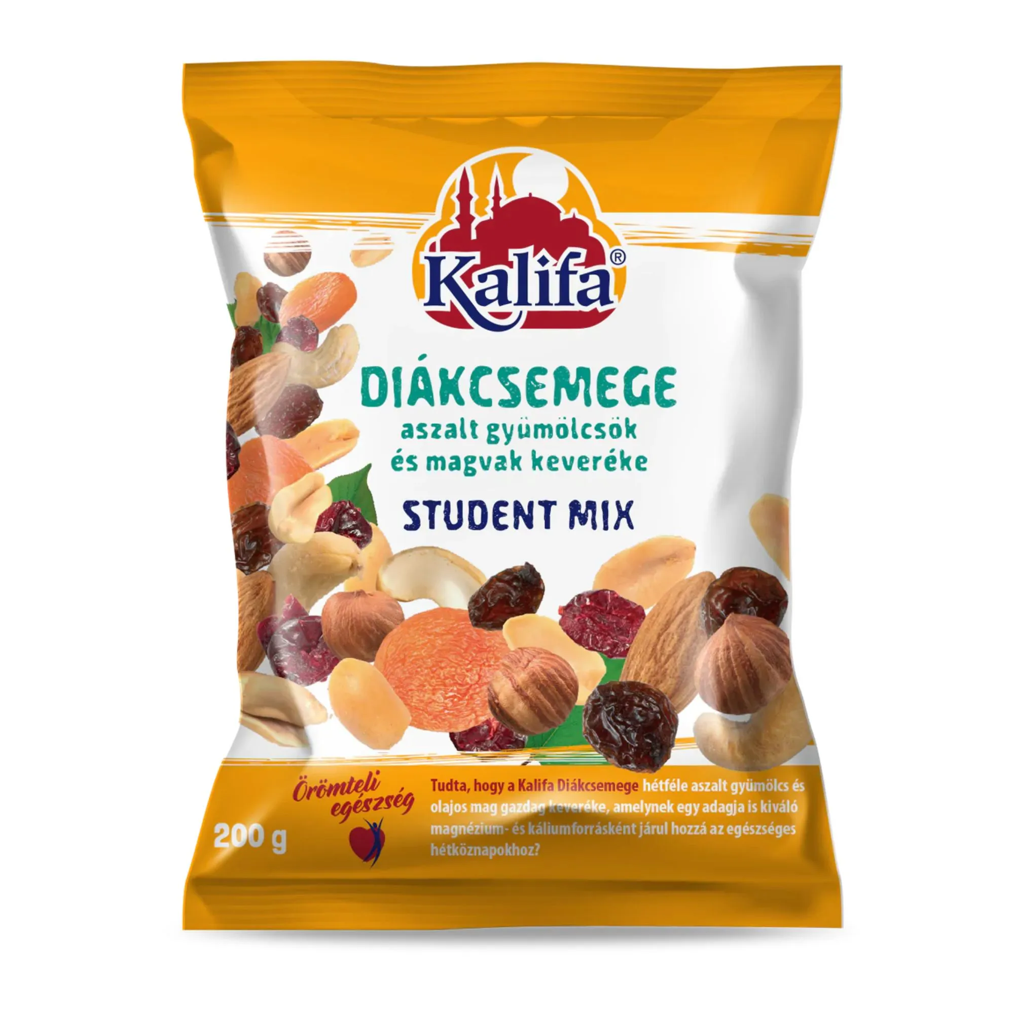 10x Hungarian Kafila Student Nut & Fruit Mix - Diákcsemege 200g / 7oz ...