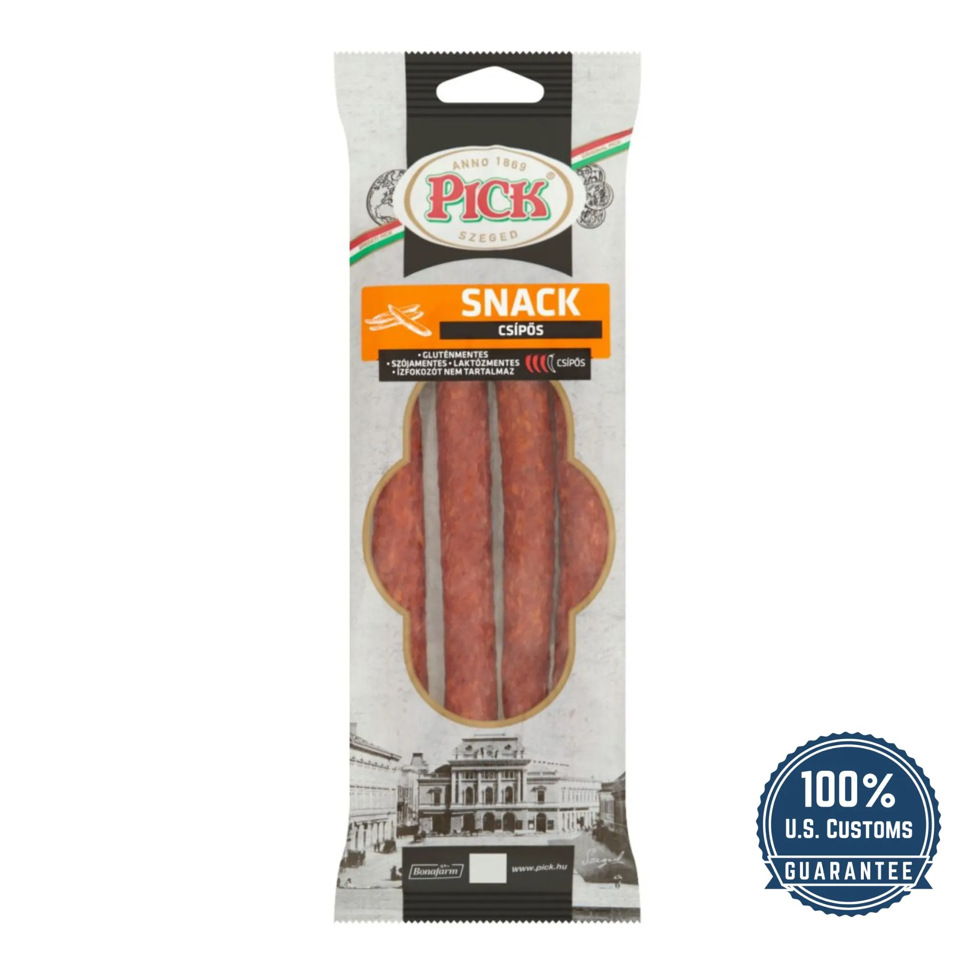 20x Hungarian Pick Snack HOT Sausage - Snack Csípős Kolbász 100g / 3 ...