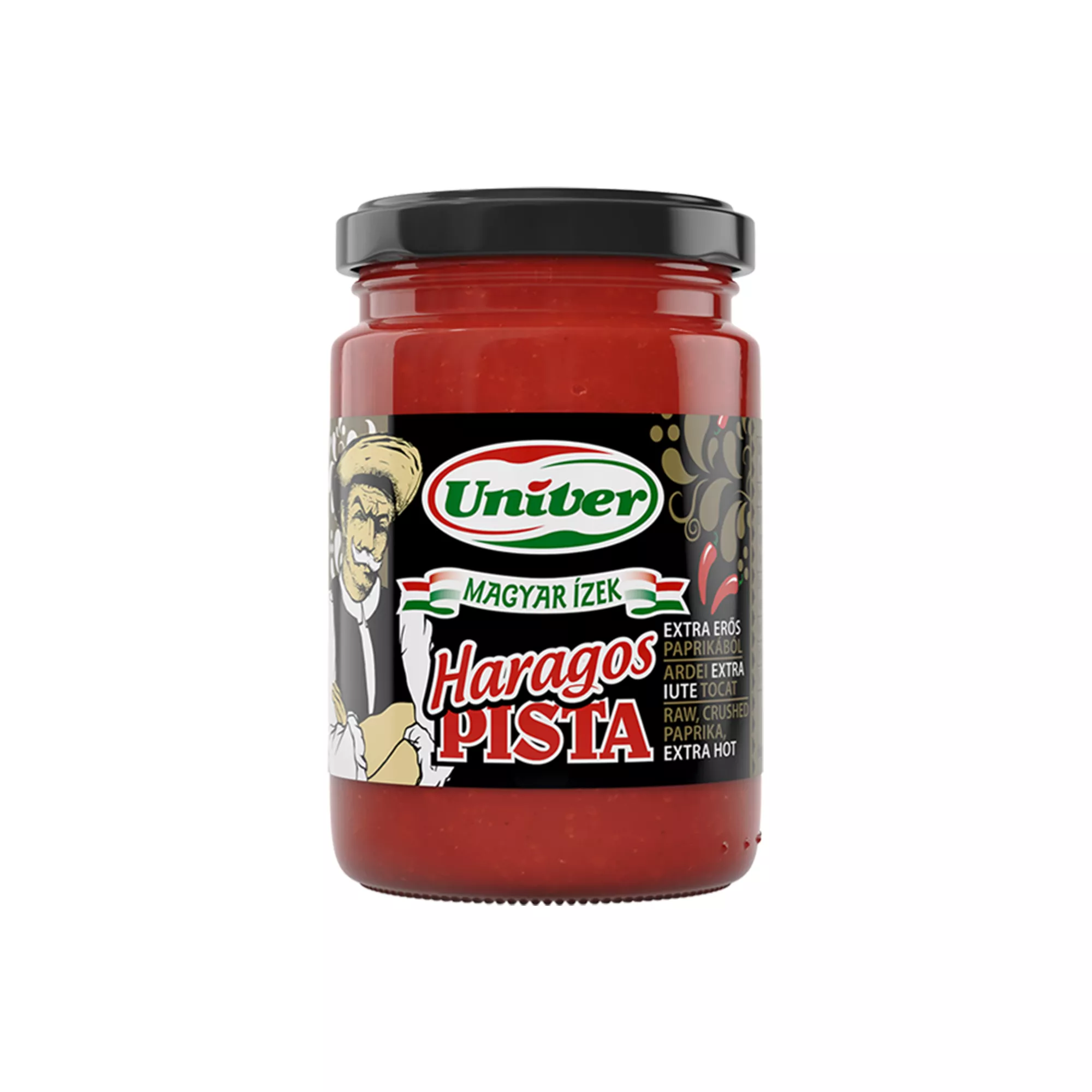 6x Hungarian Extra Hot Crushed Peppers - Haragos Pista 150g / 5.3oz ...