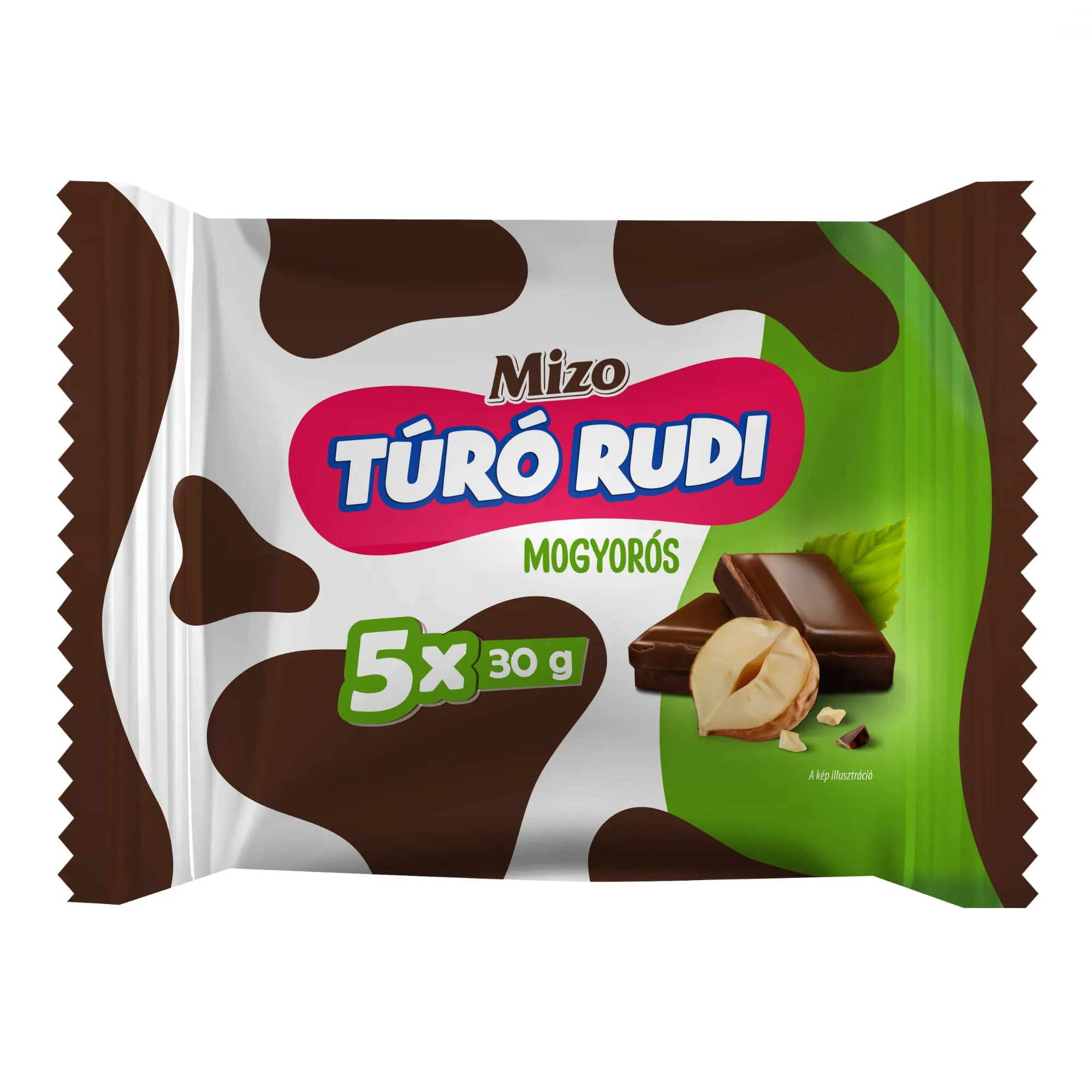 120x Mizo Túró Rudi Hazelnut Flavor with Milk Chocolate Coating 30g / 1 ...