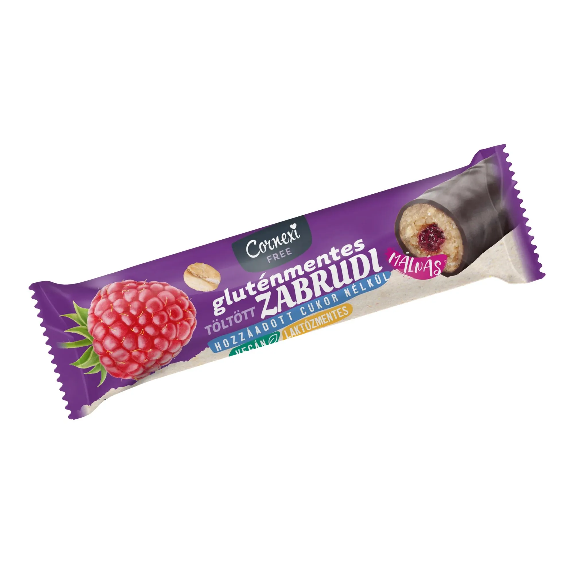 64x Cornexi Oat Bar with Raspberry Filling Gluten and Sugar Free ...