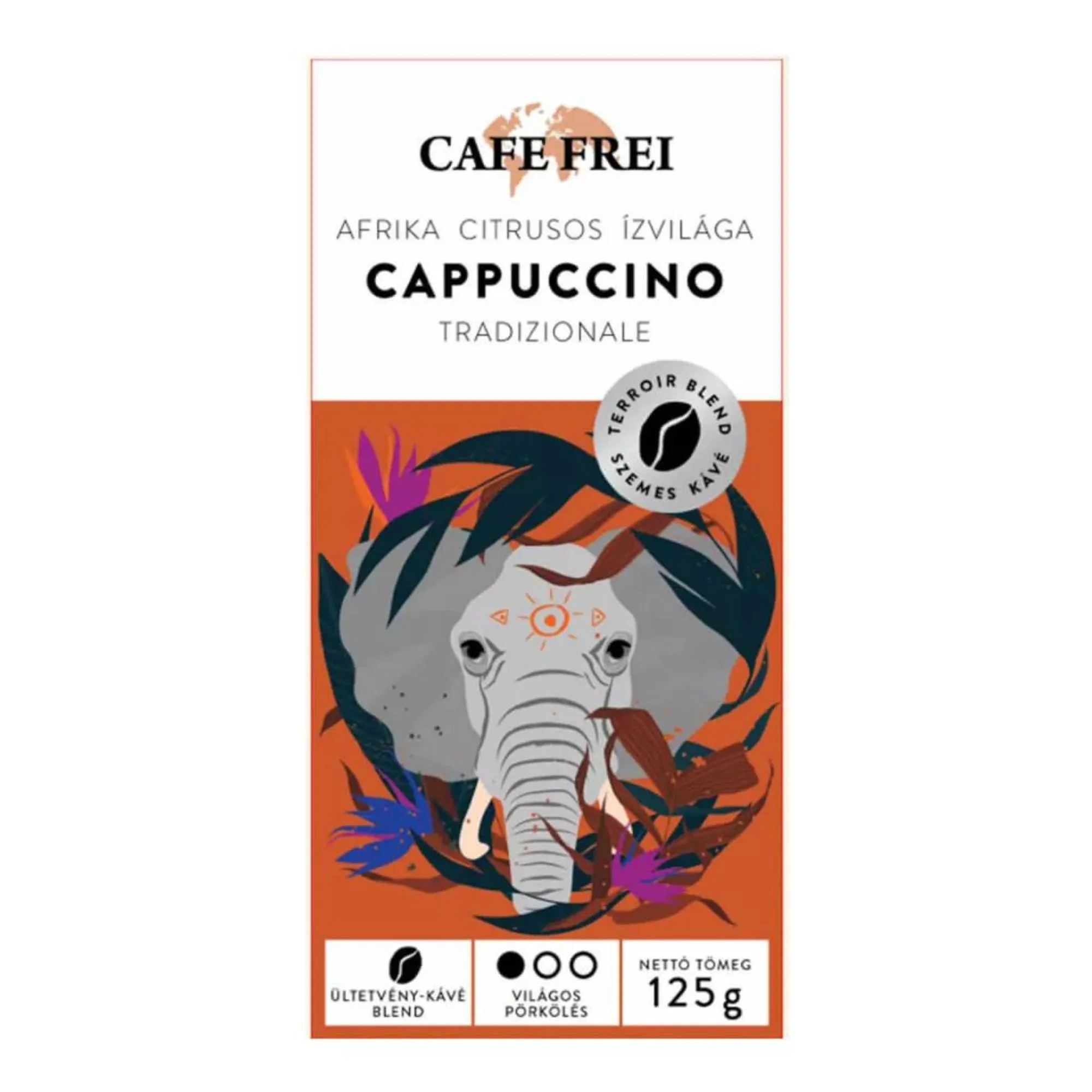 10x Hungarian CAFE FREI Africa Style Whole Bean Coffee - Cappuccino ...