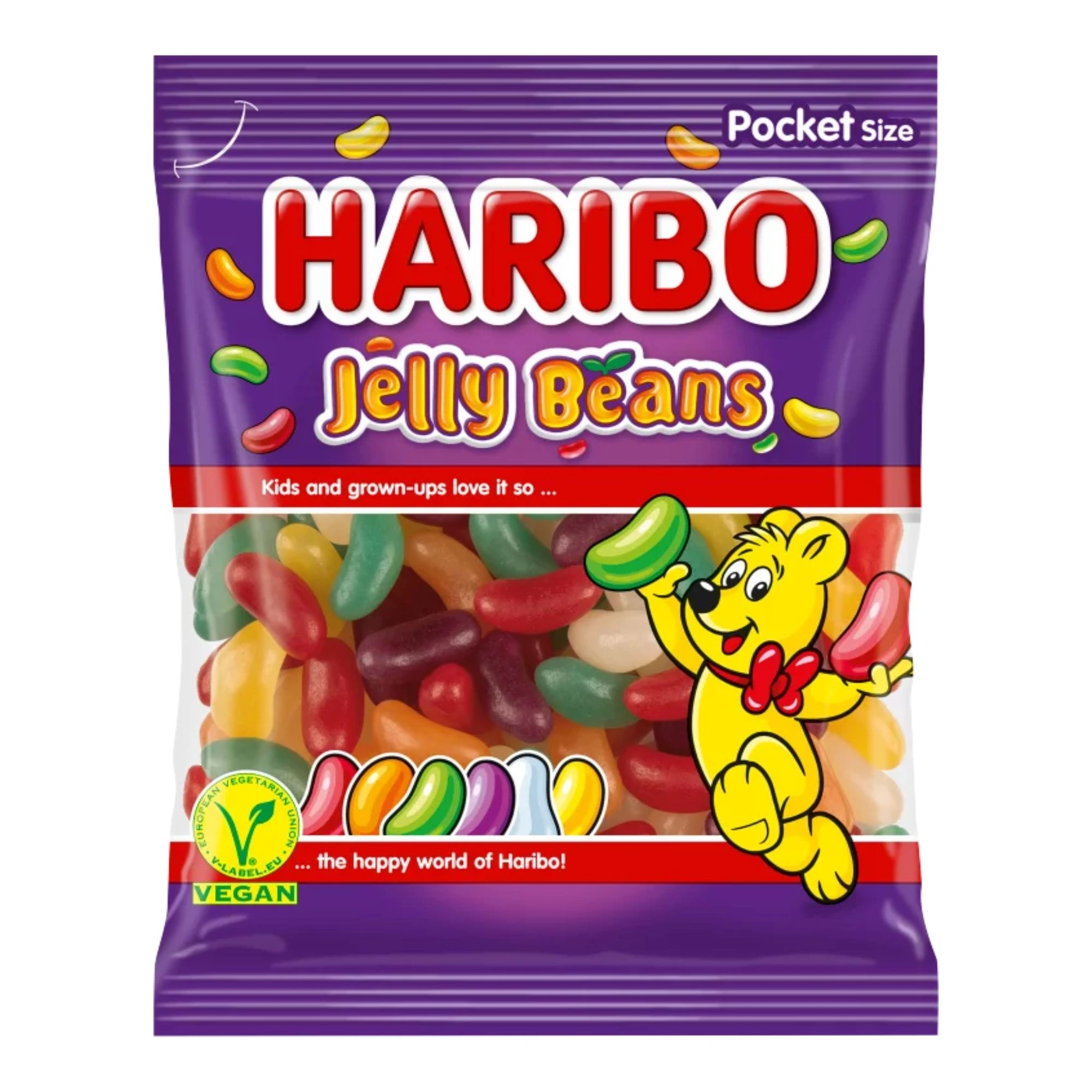 20x Haribo Jelly Beans Gummy Candy 80g / 2.82 oz - European Products Store